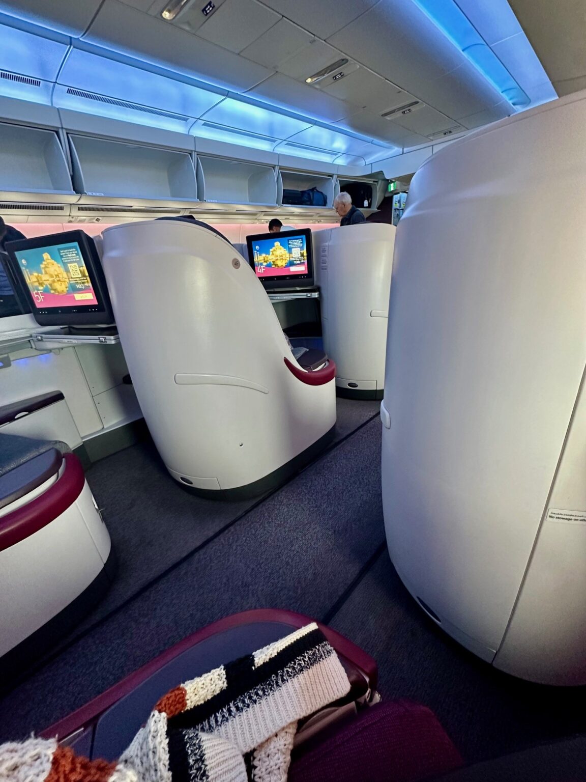 Qatar Business Class Review - Allure By Tess | Soft Chaos, Curated